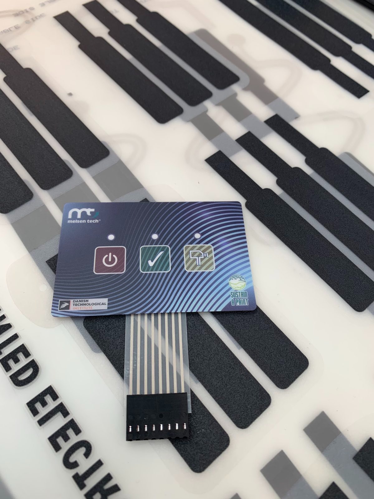 Membrane switch prototype for the end-user case - Sustainaprint.eu